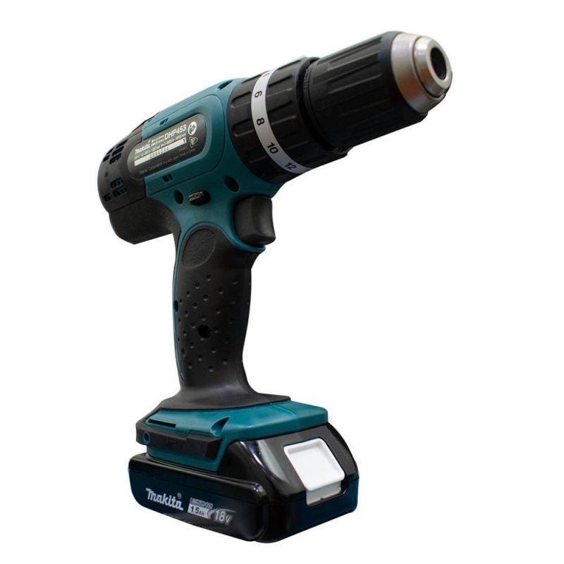 TALADRO ATORNILLADOR PERCUTOR RECARGABLE MAKITA 1 BATERIA 1 ...