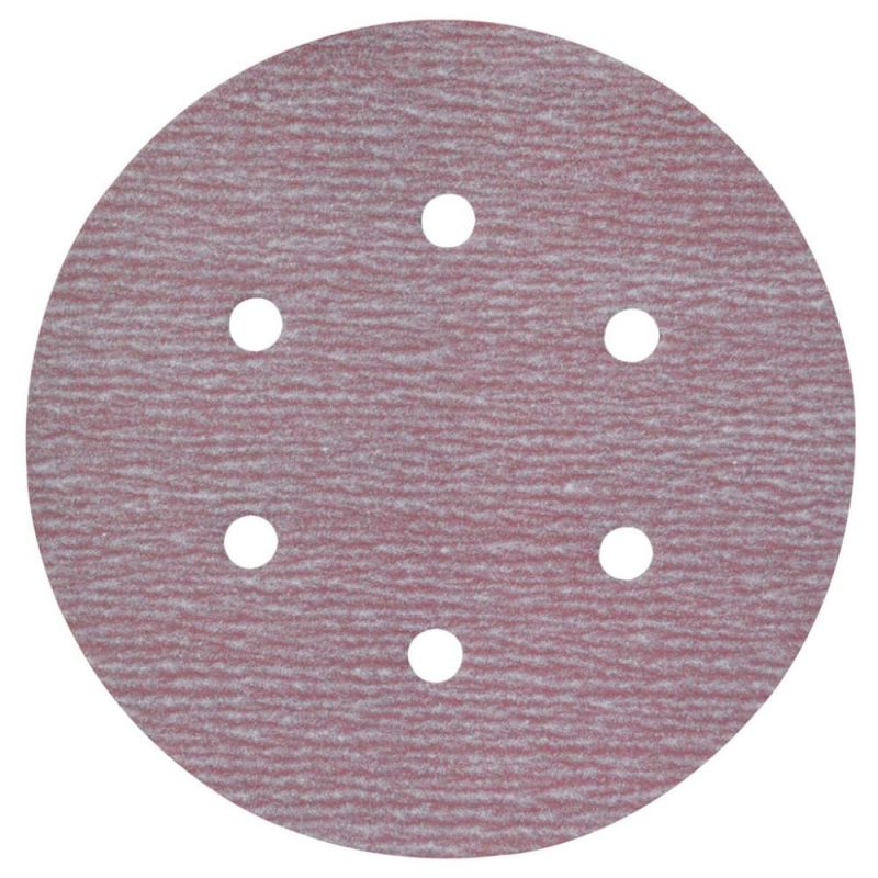 DISCO VELCRO PREMIER ROJO 5” X 5 HUECOS GRANO 400 – DISTRIBUCIONES ...