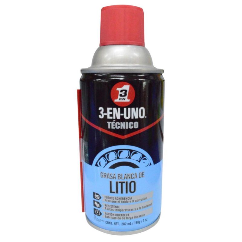 GRASA DE LITIO BLANCA 3 EN 1 282 ML 7 ONZ – DISTRIBUCIONES HOYOSTOOLS SAS