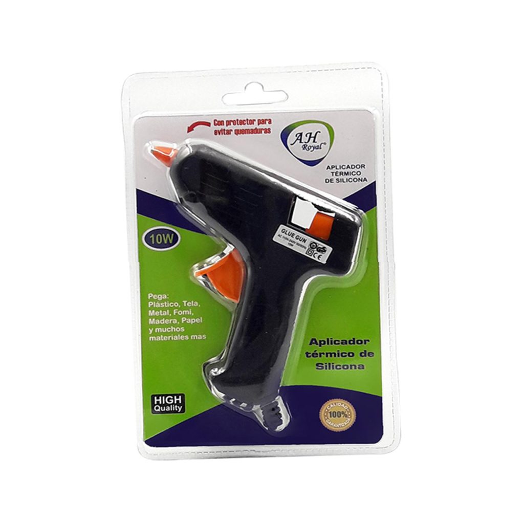 PISTOLA SILICONA NEGRA PEQUEÑA 10W AH ROYAL – DISTRIBUCIONES HOYOSTOOLS SAS