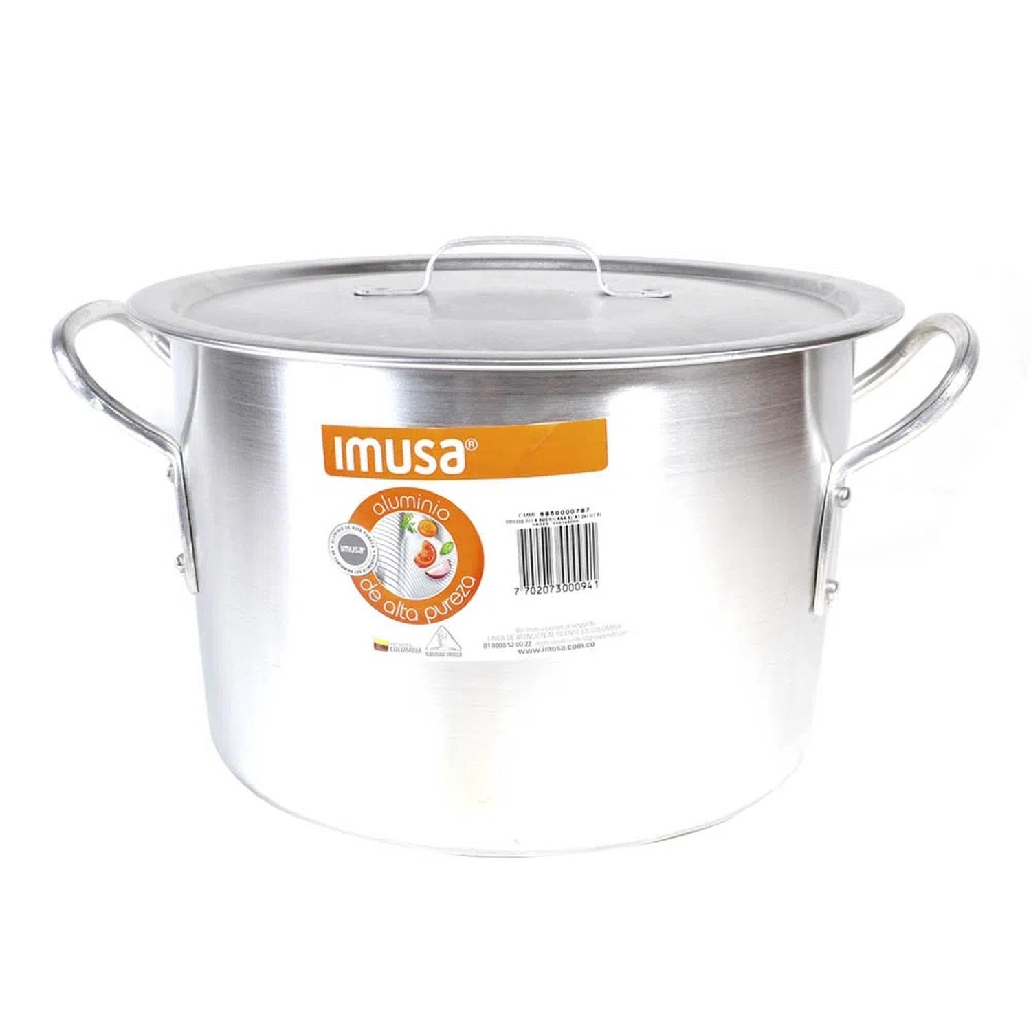 Olla Americana Aluminio At 24 Cm 7,6 Lts Imusa – DISTRIBUCIONES ...