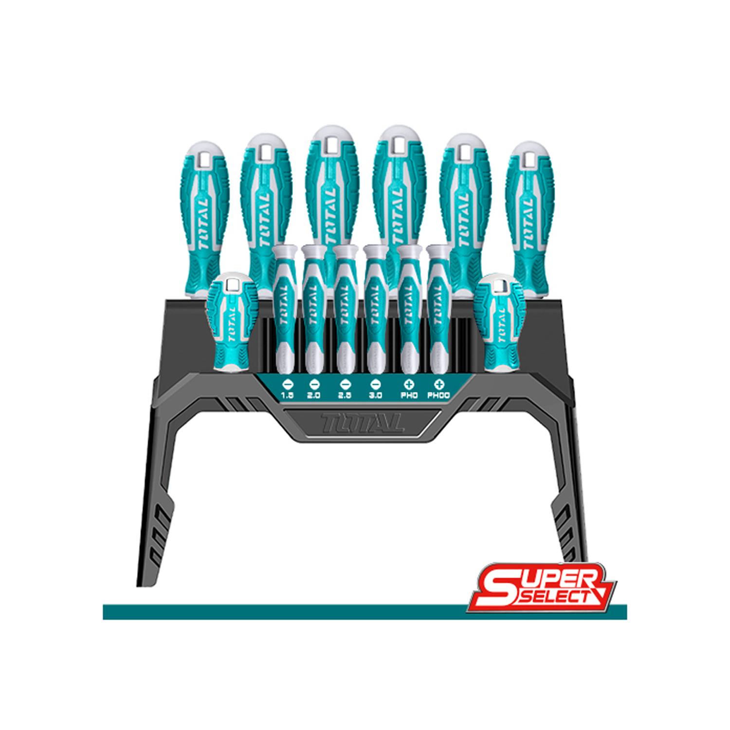 Juego De Destornilladores X 14 Pzs Super Select Total (Tht250614 ...